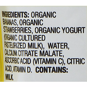 Earth's Best Sesame Street Fruit Yogurt Smoothies - Strawberry Banana - 4.2 oz - 6 pk