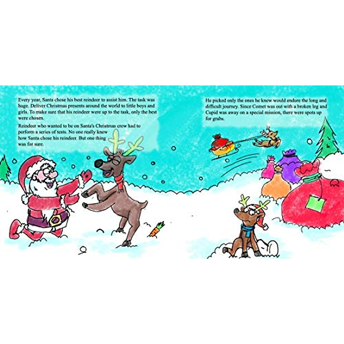Fritz the Farting Reindeer: A Story About a Reindeer Who Farts (Farting Adventures)