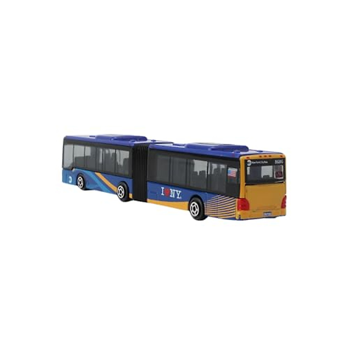 Daron MTA Articulated Bus, Multicolor, Small