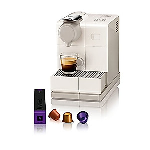 Nespresso Lattissima Touch Original Espresso Machine with Milk Frother by De'Longhi, White