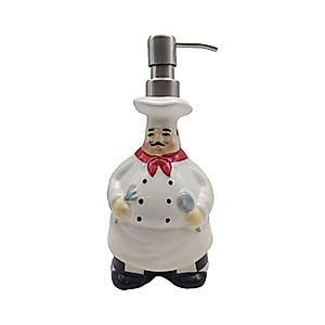 ACK Italian Bistro Fat Chef Soap Dispenser