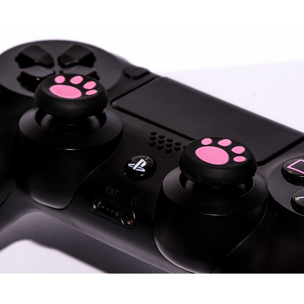2 x Pink Controller Cap Cover Thumb Stick Grip For Sony PS4 PS3 PS2 Xbox One Xbox 360
