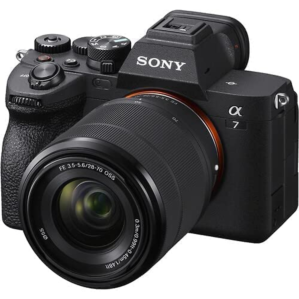 Sony A7 IV Mirrorless Digital Camera with 28-70mm Lens Bundle with Gadget Bag, 64GB SDXC Card (2Pc), Monopod, Dually Charger, More | Sony Alpha 7 IV