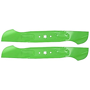 8TEN LawnRAZOR Mower Blade Set for MTD Cub Cadet RZT L46 46 inch Deck 942-04290 942-04244 742-04244 942-04244A (High-Lift)