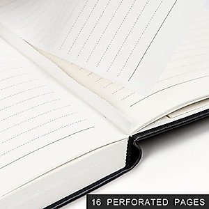 KaiRuiYing Lined Journal Notebook with Pen Holder, 320 Pages Journals for Writing A5 Notebooks College Ruled for School/Office, PU Leather Journal for Men/Women, 100 Gsm Paper Thick Journal