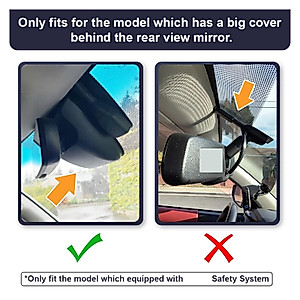 Fitcamx Car DVR Dashcam Camera 4K Dash Cam Compatible with Lexus GX460 GX 460 (Color : Black, Size : 2K Dual Cam 64GB)