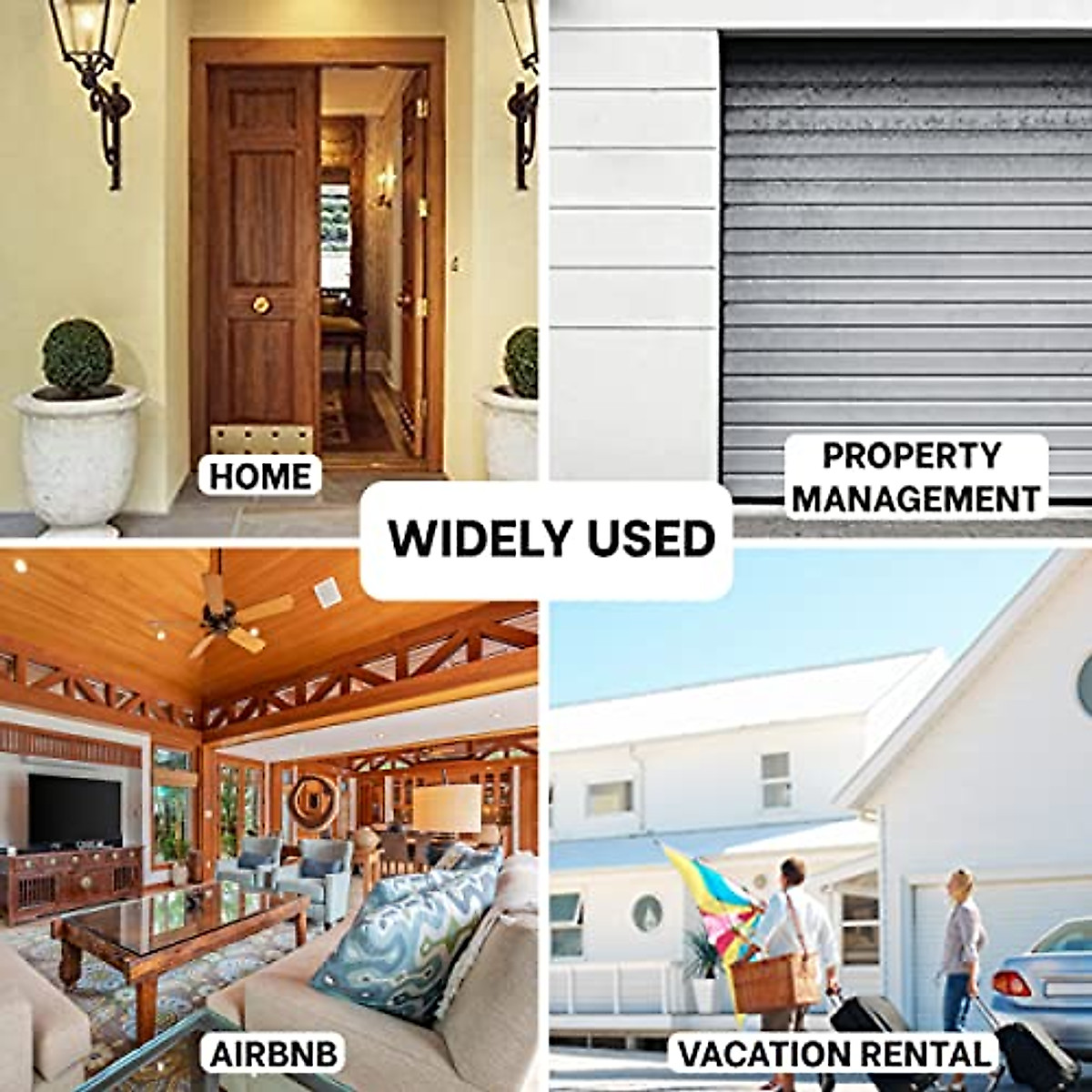 NU-SET Eyecon WiFi-Enabled Smart Lock Box Key Sharing for Home, Commercial Use, Real Estate, or Vacation Rental - Manage Access Remotely, Exclusive Feature Blockchain Secure Photo Key, 7080-3