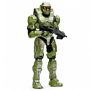 HALO 6.5” Spartan Collection – Master Chief Highly Articulated, Poseable with Weapon Accessories - Scaled to Play & Display