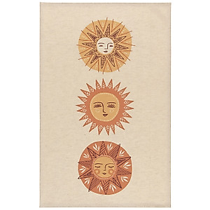 Danica Studio Soleil Cotton Linen Blend Kitchen Towel 18 x 28 inches, Set of 2