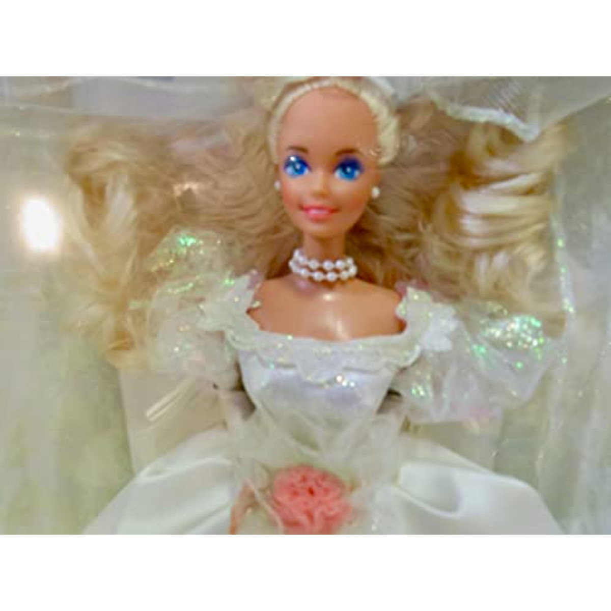 Barbie - Dream Bride Barbie Doll - Wedding Romance in Satin + Lace! - 1991 Mattel