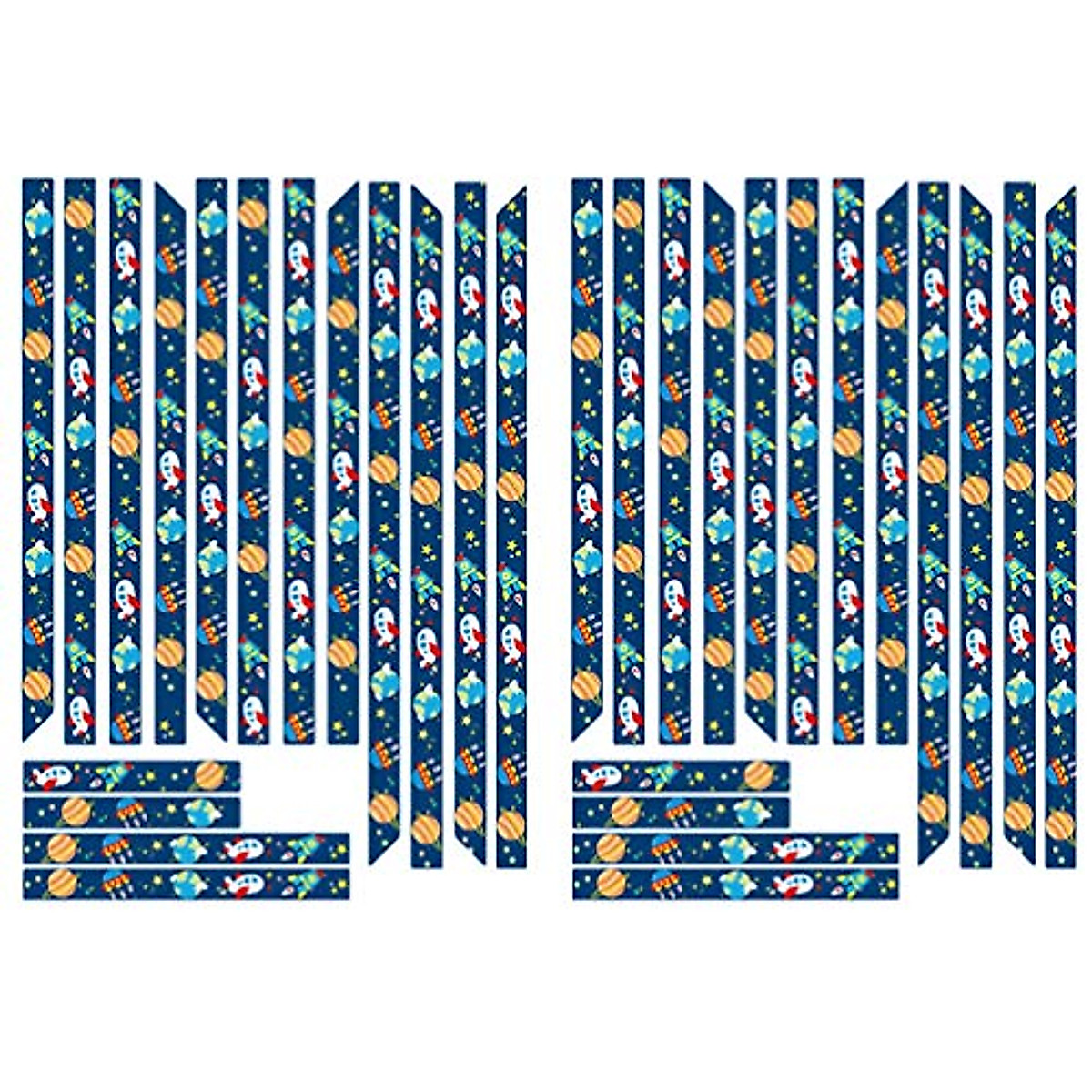 TOYANDONA 32PCS Bulletin Border Stickers for Classroom