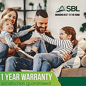 SBL Home Electric Fly Swatter Racket, Electric Mosquito Swatter, Bug Zapper Racket, Electric Fly Bat with Patented Wall Case, Gray, Black (1 Pack)