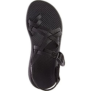 Chaco Women's ZX/2 Cloud Outdoor Sandal, Solid Black, 12
