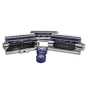 Lionel The Polar Express LionChief 2-8-4 Set with Bluetooth Capability, HO Gauge Model Train Set with Remote