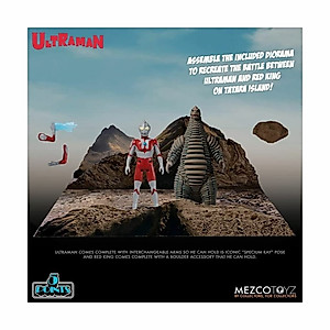 Mezco 5 Points Ultraman & Red King Deluxe Action Figure Boxed Set