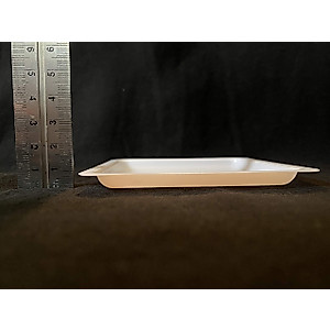 Square Weighing Boats, W-X90-WH-250, 90mm, White, Pack of 250