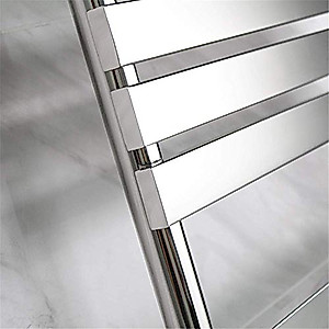 HAPPLiGNLY Heated Towel Rail- Electric Towel Rack,Heated Towel Rack,Electric Tumble Dryer to Heat Your Bathroom and Towels,Best Helper in The Bathroom,46x20.5 inch,Hard Wire MJ