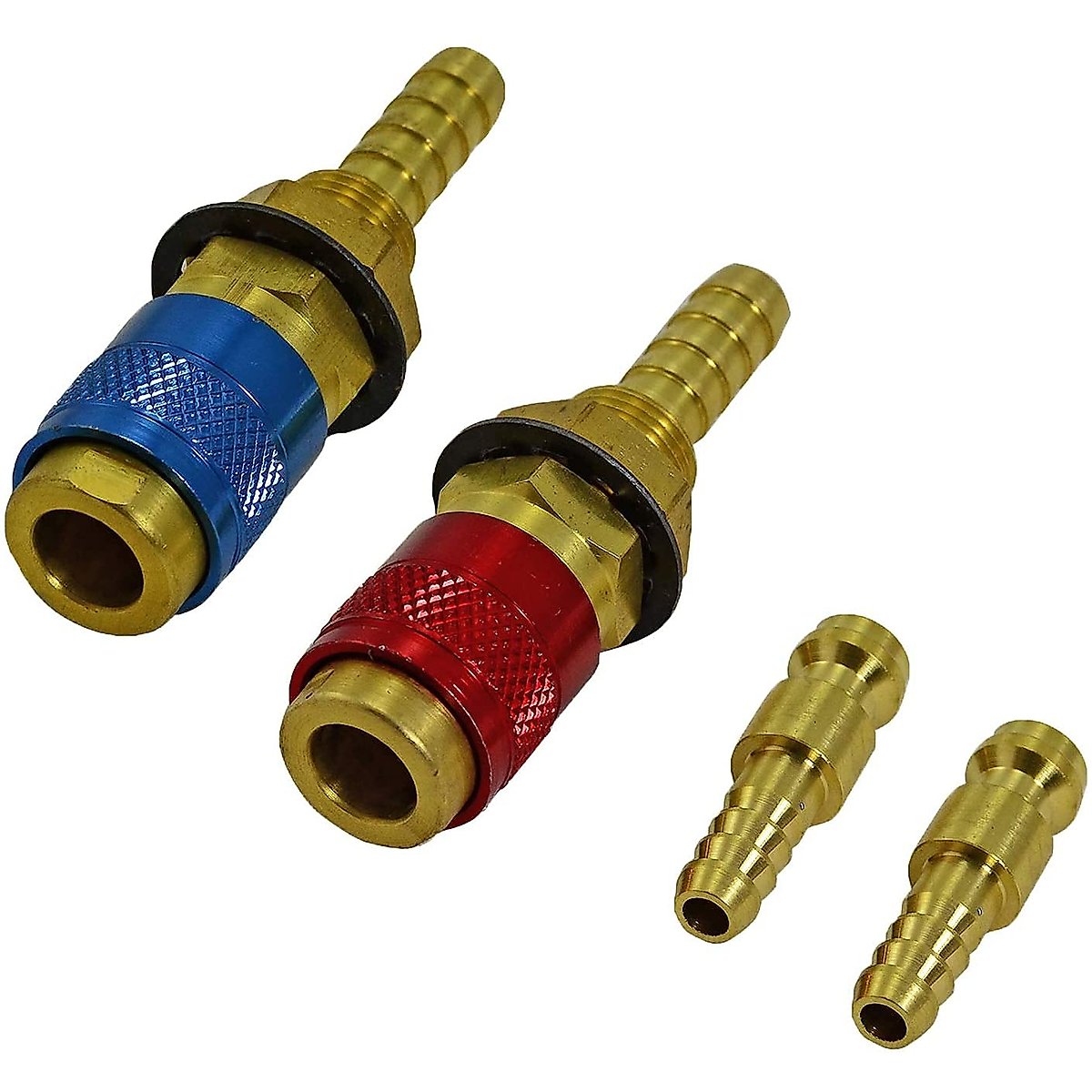 RIVERWELD Argon Quick Connect Fittings Hose Connector For PTA DB SR WP 9 17 18 26 TIG Welding Torch 2set