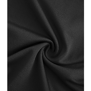 Holure Men's 5 Pack Compression Tank Tops Athletic Muscle Tee Fitness Bodybuilding Sleeveless T-Shirt Black/Black/Black/Black/Black 03-S