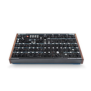 Novation Peak 8-Voice Desktop Polyphonic Synthesiser with 2 LFOs per voice, 16-slot modulation matrix, 3 analogue distortion points, and digital effects