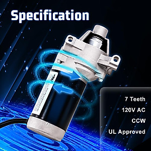 VORGENS 951-10645 751-10645 Electric Starter Snow Blower Engine Motor Compatible with MTD Troy-Bilt Huskee Craftsman Snow Thrower Engines Replace 951-10645A 751-10645A 951-10645B