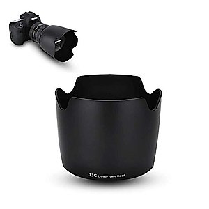 Camera Lens Hood Shade for Canon EF 24-70mm f/2.8L USM Lens Replaces Canon EW-83F Hood Compatible with 77mm Filter and Lens Cap Reversible Design