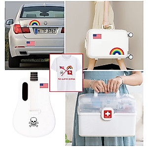 HAISDA Waterproof First Aid Kit Stickers Decal Emergency Symbol Logo Labels, Hospital Ambulance Safety Signs, Size: 2.8" x 2.8", Vinyl Wall Sticker, Pack of 10