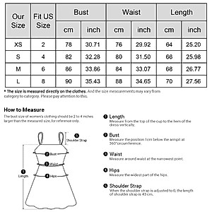 ZAFUL Women's Satin Sleeveless Spaghetti Strap Mini Dress Sexy Slip Cowl Neck Silky Cocktail Party Dresses(Red, S)