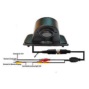 KNRAGHO Compatible with Backup Camera for B E N Z Sprinter/Crafter Camera(RCA conncetor)