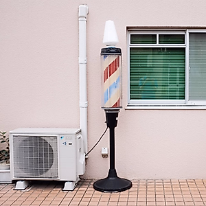 3" W 16.1Ft L Line Set Cover Kit for Mini Split Air Conditioners Decorative PVC Slim Line Cover for Central AC & Heat Pumps Systems Tubing Cover (3" W 16.1Ft L)