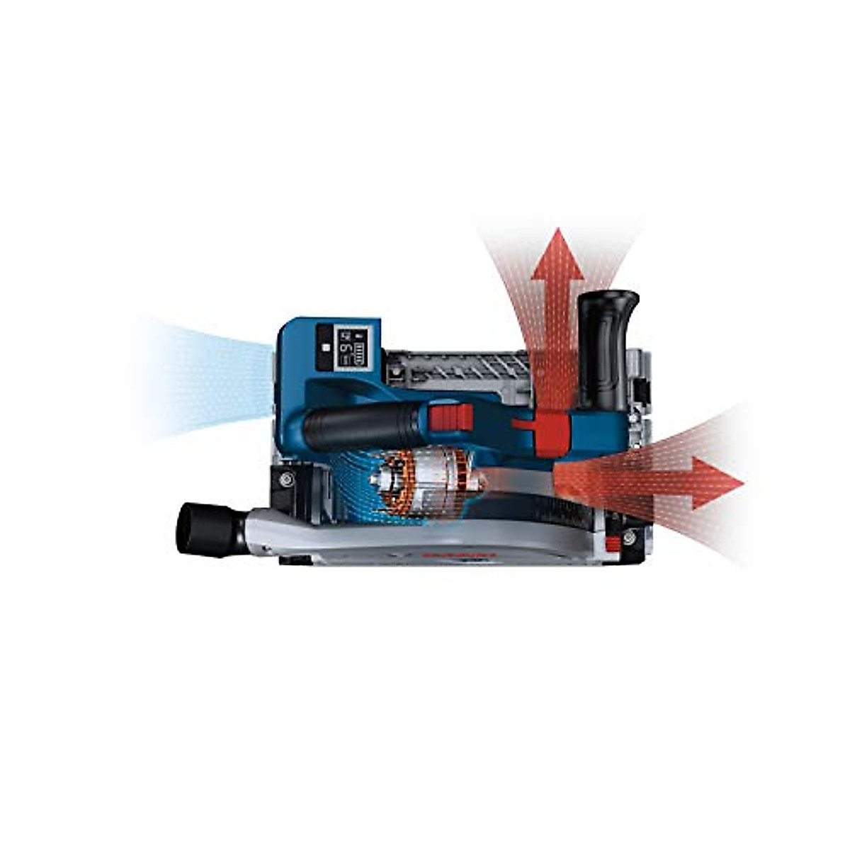 BOSCH GKT18V-20GCL14 PROFACTOR™ 18V Connected-Ready 5-1/2 In. Track Saw Kit with (1) CORE18V® 8 Ah High Power Battery