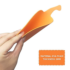 Hifunwu 30Pcs Halloween Foam Pumpkin Craft Kit Decorations with Foam Fall Maple Leaves Rhinestone Stickers for Halloween Thanksgiving Kids Art Crafts Decorations