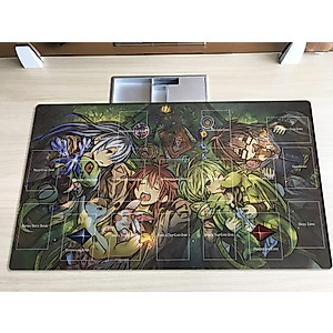 New Mlikemat Playmat Charmer Familiar TCG CCG OCG Trading Card Game Mat + Free Bag