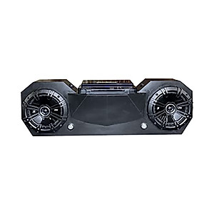 Universal Radio Stereo BT Capable Sound bar UTV Golf Cart Speakers pods