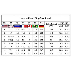 Engagement Rings for Women Unique Design Metal Geometric Square Zircon Female Ring Jewelry Gifta Good Gift for a Girlfriend, Boyfriend, Family