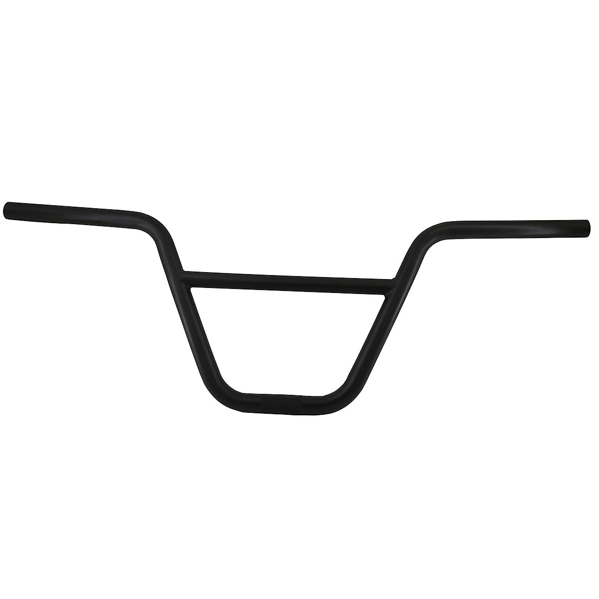 BMX Handlebars Bike Handlebar Steel Bicycle Handle Bars Bicycle Parts Universal Fits Bikes 22.2mm Bar End 9.4'' Rise 29.1'' Length Black