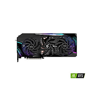 GIGABYTE AORUS GeForce RTX 3080 Master 12G Graphics Card, MAX-Covered Cooling, 12GB 384-bit GDDR6X, GV-N3080AORUS M-12GD Video Card