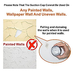 AOSION 4PCS SUS 304 Stainless Steel Suction Cup Hooks Shower Hook Suction Hangers,Removable for Bathroom,Kitchen,Towel,Brushed Finished, Silver (Style A)