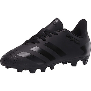 adidas Predator 20.4 Flexible Ground Sneaker (mens) Core Black/Core Black/Dgh Solid Grey 1 Little Kid