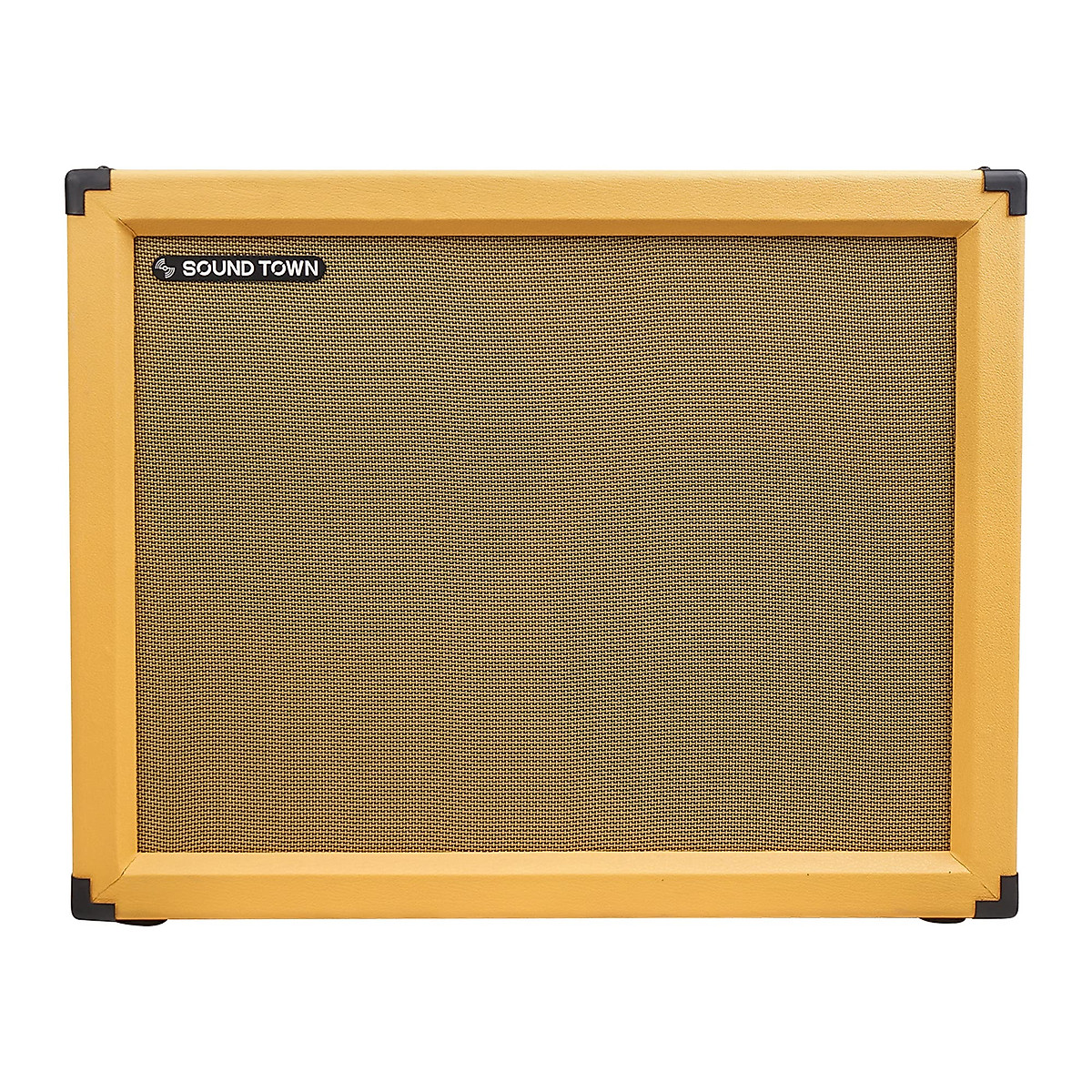 Sound Town 2 x 12" 130W Open-back Guitar Speaker Cabinet, Birch Plywood, Orange Tolex, Wheat Cloth Grille (GUC212OBOR)