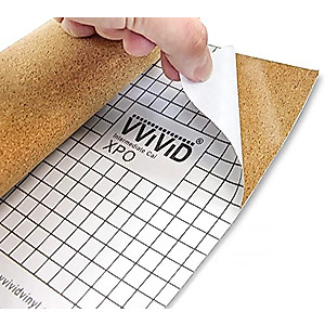 VViViD Adhesive Backed Natural Cork Board Sheet Paper Roll (15.9 Inch x 6.5ft