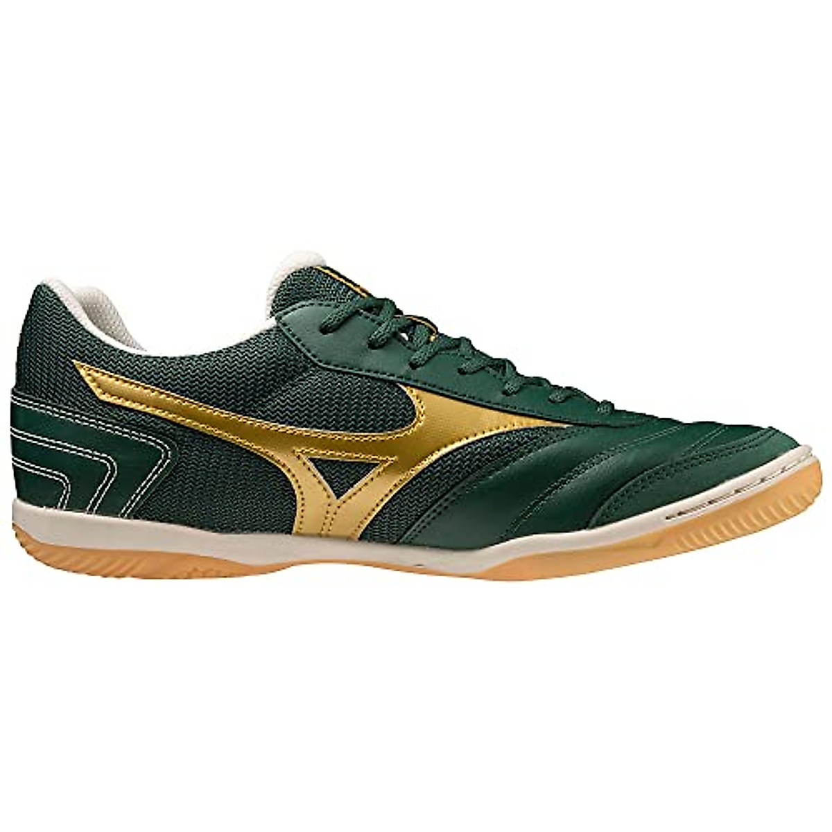 Mizuno Unisex Football Futsal Shoe, Pineneedle Mp Gold, 10.5 US Women