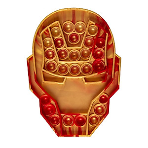 Buffalo Games - Pop It! - Marvel Iron Man Metallic