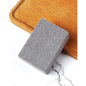 Safe Blackstone Griddle Scraper Cleaning Brick Block Kit - 3 Pack Ecological Clean Stone Magic Cleaner for Grill, Removing Stains BBQ,Pool,Racks,Baking Steel,Oven,Flat Top Cookers,Utensils,Toilet