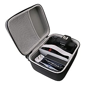 WERJIA Hard Carrying Case Compatible with Canon EOS M50/EOS M50 Mark II Mirrorless Vlogging Camera Kit