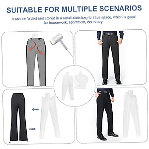 Yardwe Pizza Pan 1 Set Dry Clothes Bag Travel White Air Dry Polyester Clothing Outdoor Pants