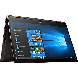 2019 HP Spectre x360 15t Touch 4K IPS AMOLED GTX 1650 with 6 core(9th Gen Intel i7 9750H, 1TB SSD, 16GB, 2-in-1, 3 Years McAfee Internet Security, Windows 10 PRO Upgrade, HP Warranty) Dark Ash