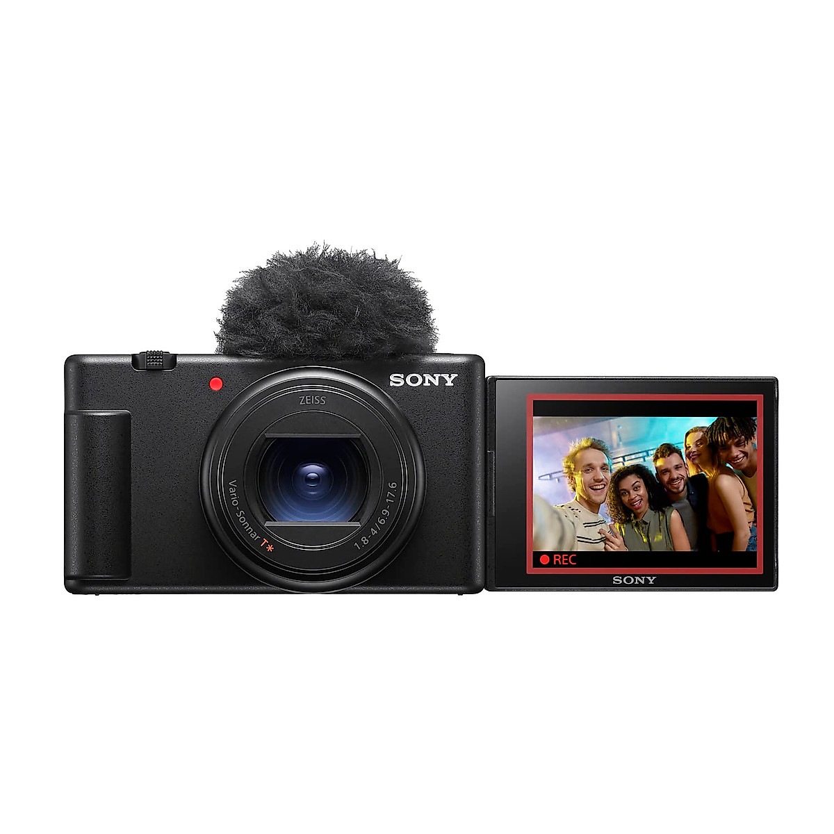 Sony ZV-1 II Vlog Camera for Content Creators and Vloggers (Black) (Renewed)