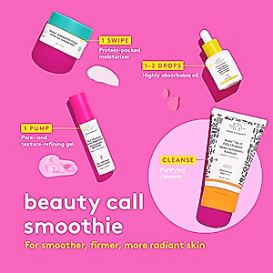 Drunk Elephant The Littles 6.0 Skin Care Set. Beste No.9, Virgin Marula Oil, T.L.C. Framboos Serum, Protini Cream, C-Firma Fresh Serum, Umbra Sheer Sunscreen