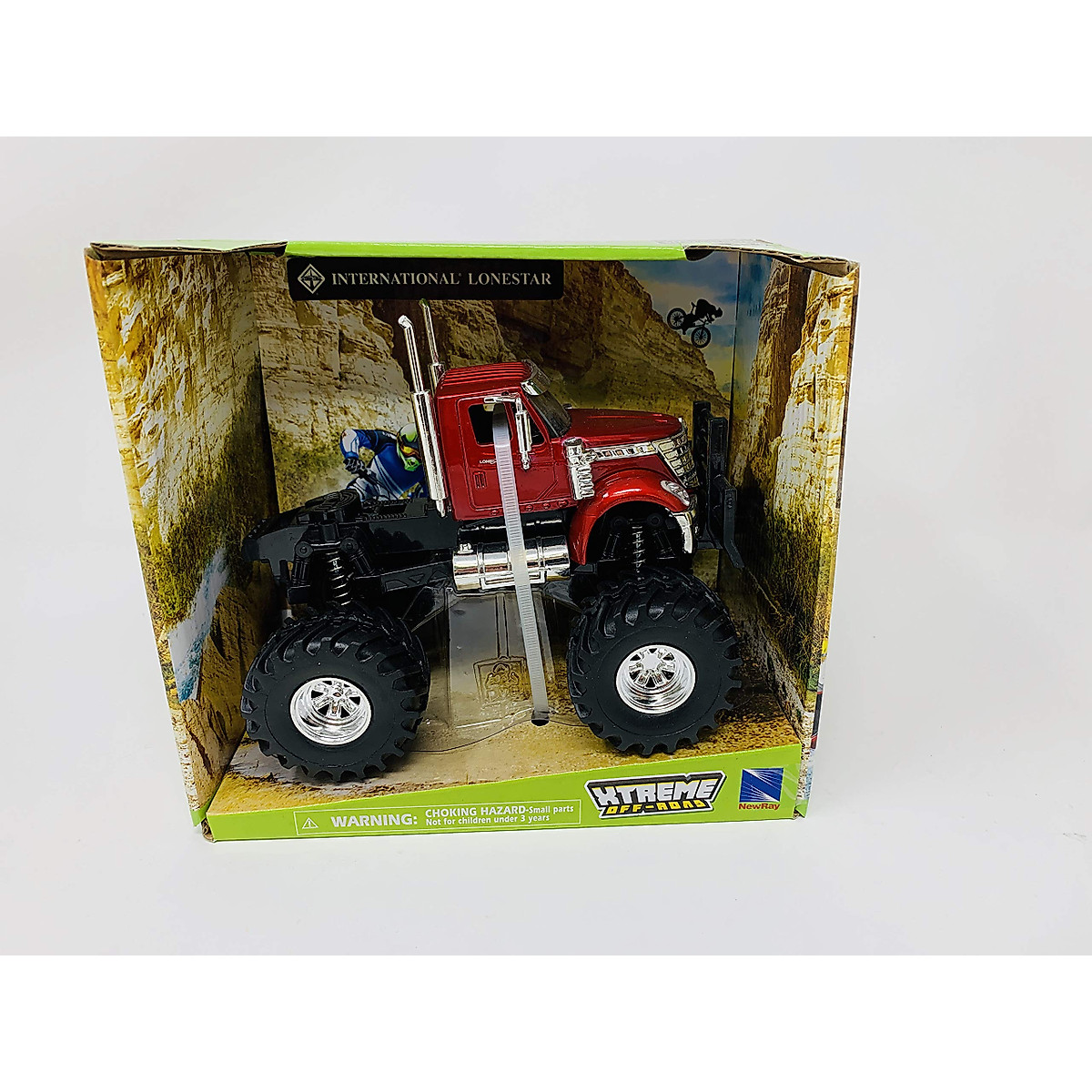 1:43 Scale International Lonestar Monster Truck W/ Suspension